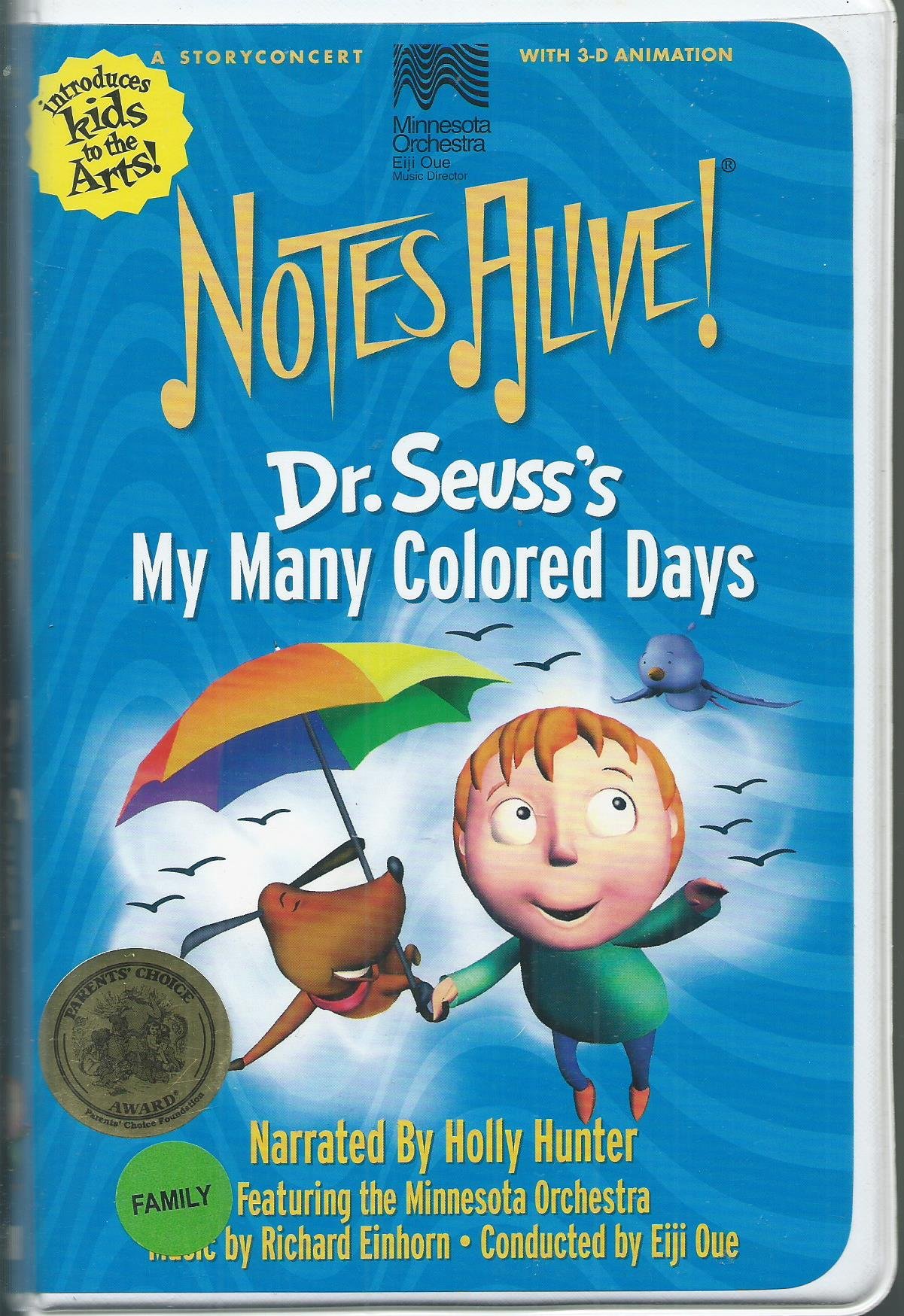 Dr. Seuss's My Many Colored Days: A Story Concert with 3-D Animation by ...
