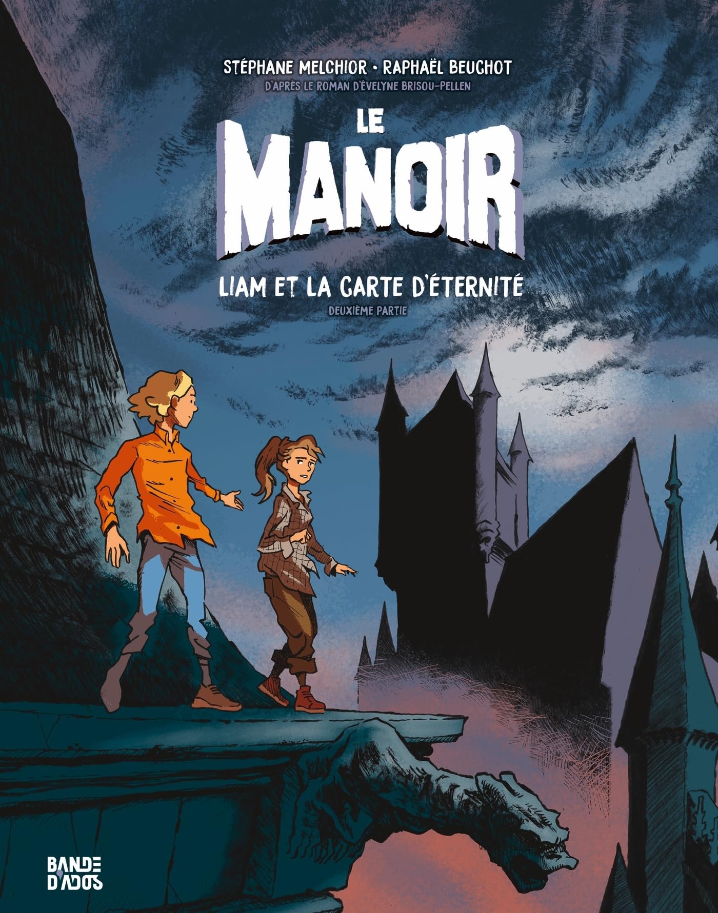 Le manoir, Tome 02: Liam et la carte d'éternité by Evelyne Brisou ...