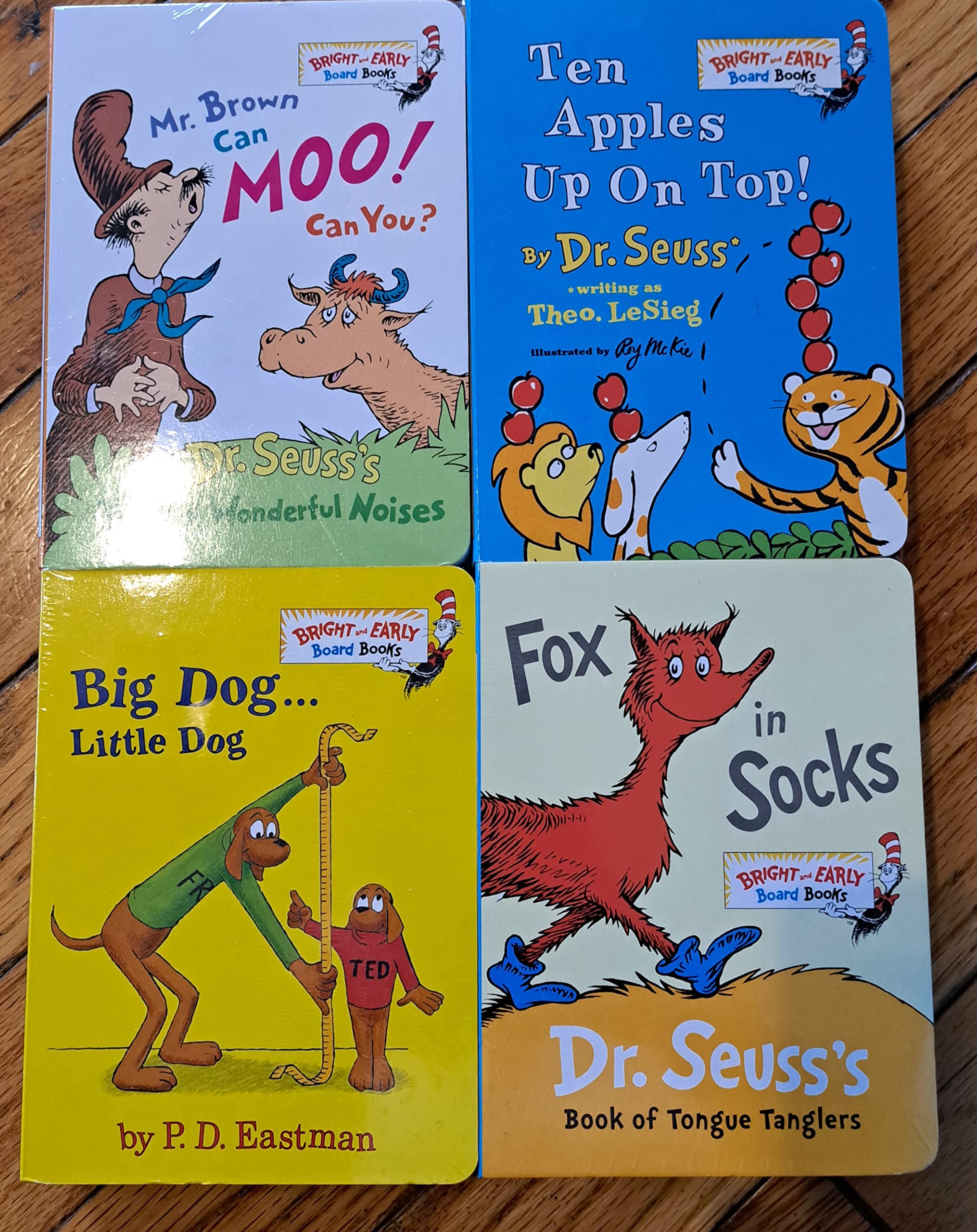 DR SUESS’S BRIGHT AND EARLY BOARD BOOKS Set of 8 by P.D. Eastman Dr ...
