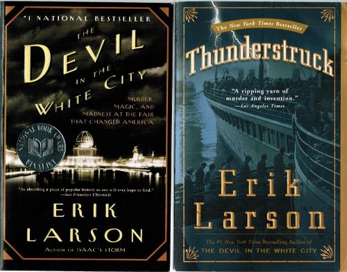 Erik Larson Set (2 Paperback Books) : The Devil In The White City ...
