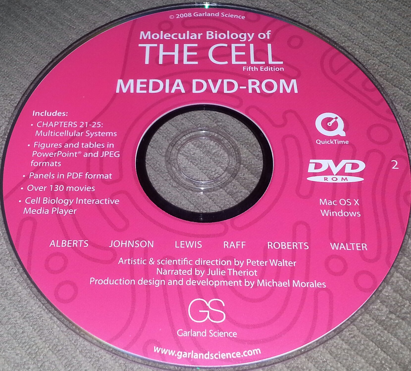 Molecular Biology of the Cell DVD-ROM by Bruce Alberts | Goodreads