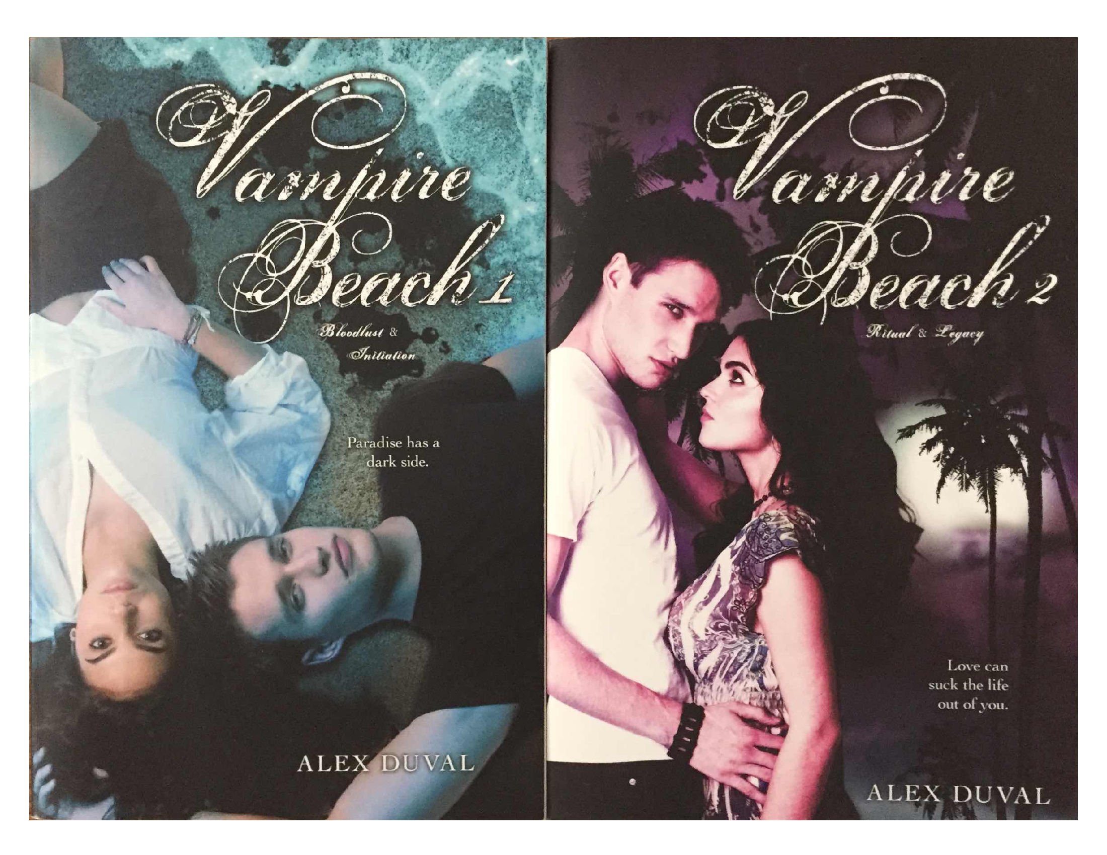Vampire Beach Books 1-4: Bloodlust/Initiation/Ritual/Legacy by Alex ...