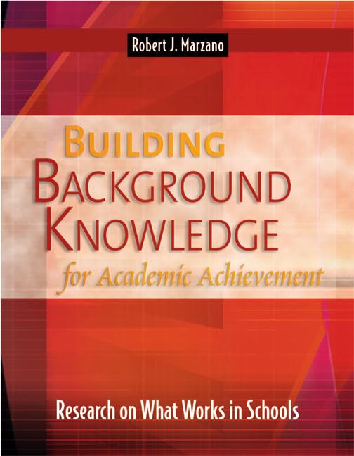 Building Background Knowledge for Academic Achievement: Research on ...