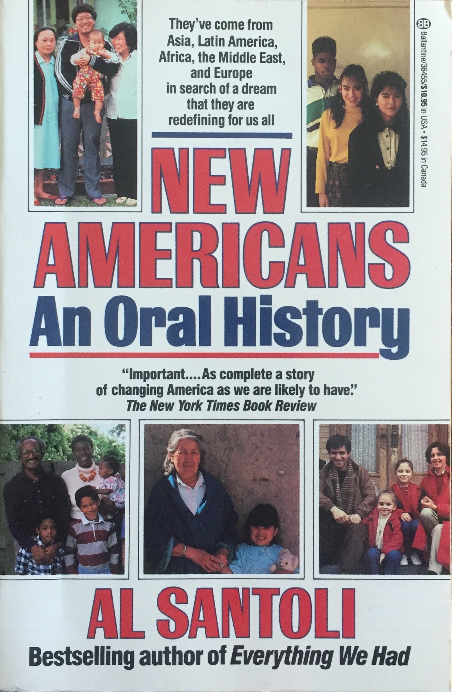 New Americans: An Oral History by Al Santoli | Goodreads