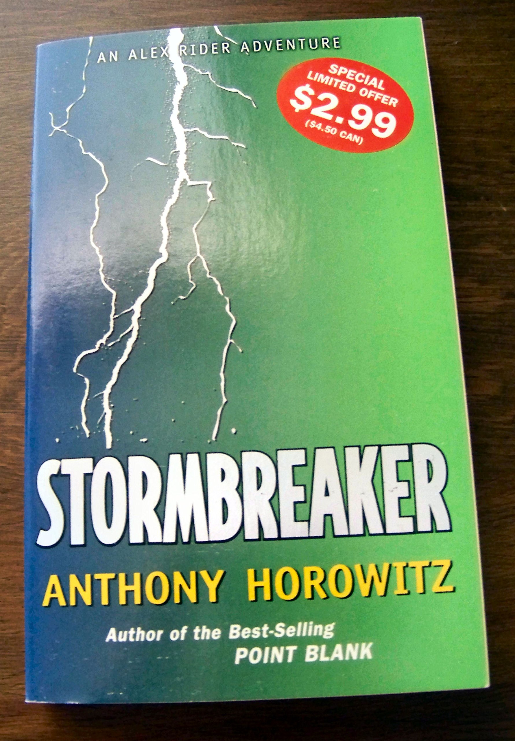 Stormbreaker an Alex Rider Adventure by Anthony Horowitz | Goodreads