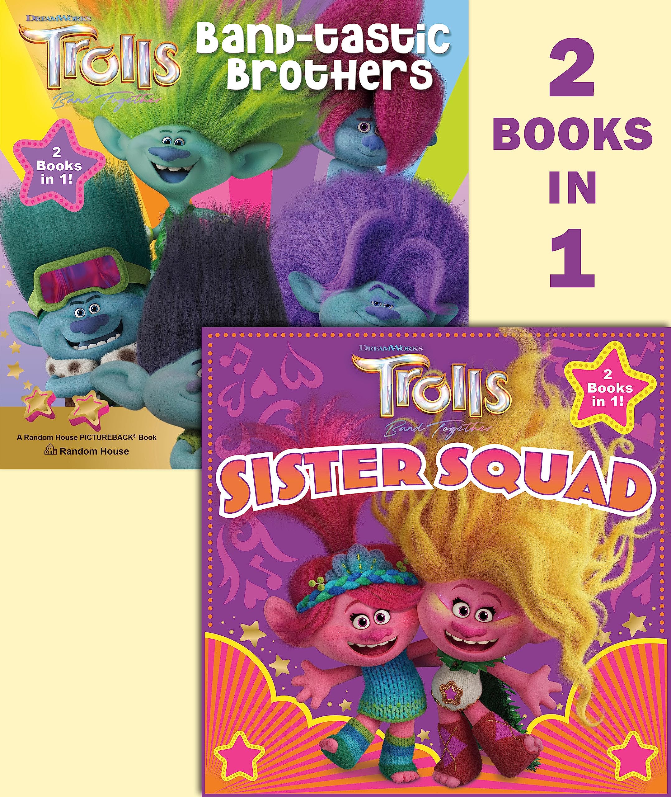 Trolls Band Together: Sister Squad/Band-tastic Brothers (DreamWorks ...