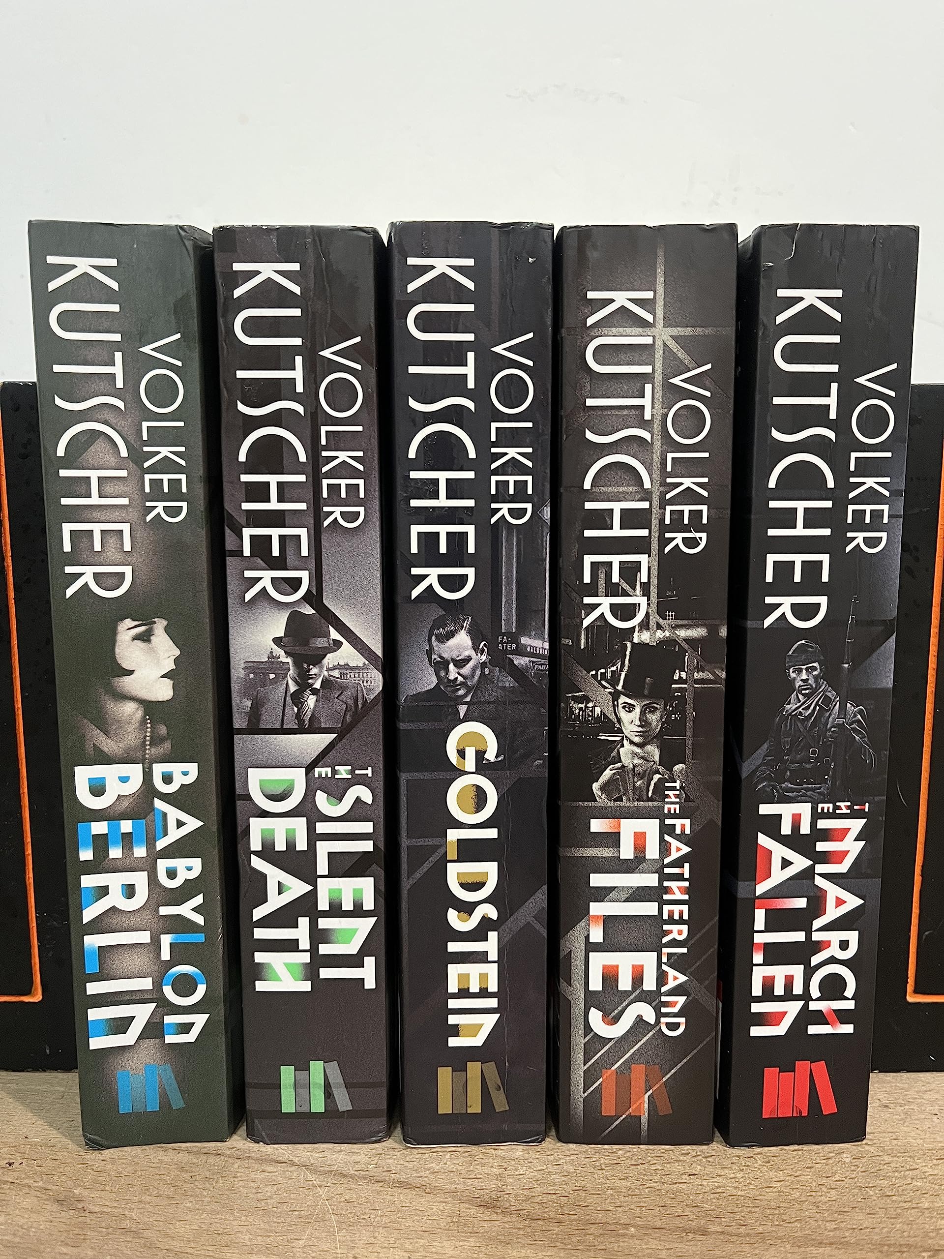 Gereon Rath Mysteries 5 Book Set: Babylon Berlin, Silent Death, Goldstein, Fatherland Files ...