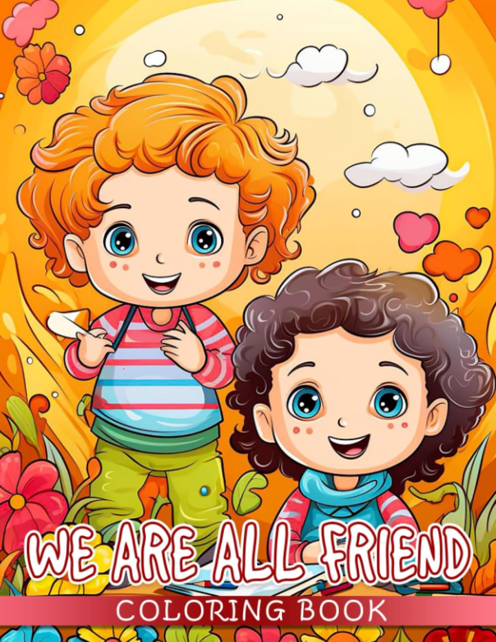 We Are All Friend Coloring Book: Explore The Diversity Of The Bug ...