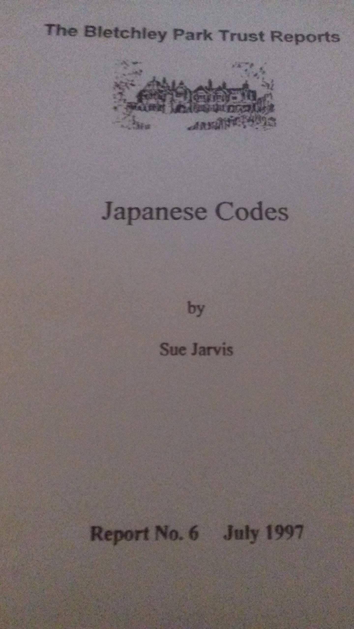 Japanese Codes by Sue Jarvis | Goodreads