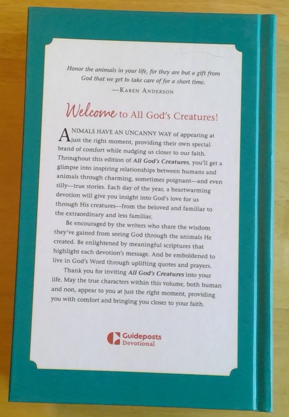 All God's Creatures: Daily Devotions for Animal Lovers 2022 by ...