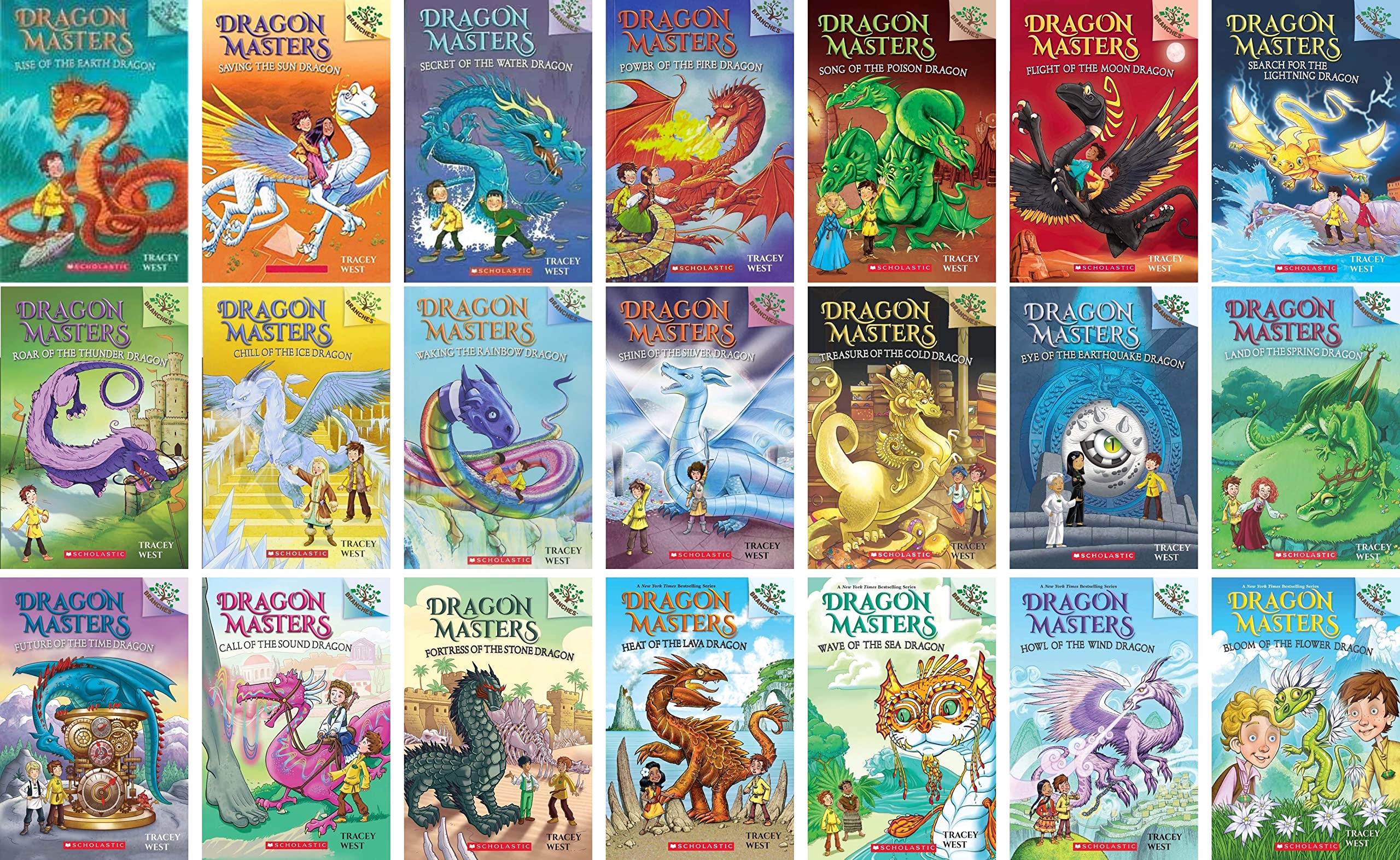 Dragon Masters Complete Series Set (Books 1-21) by Tracey West | Goodreads