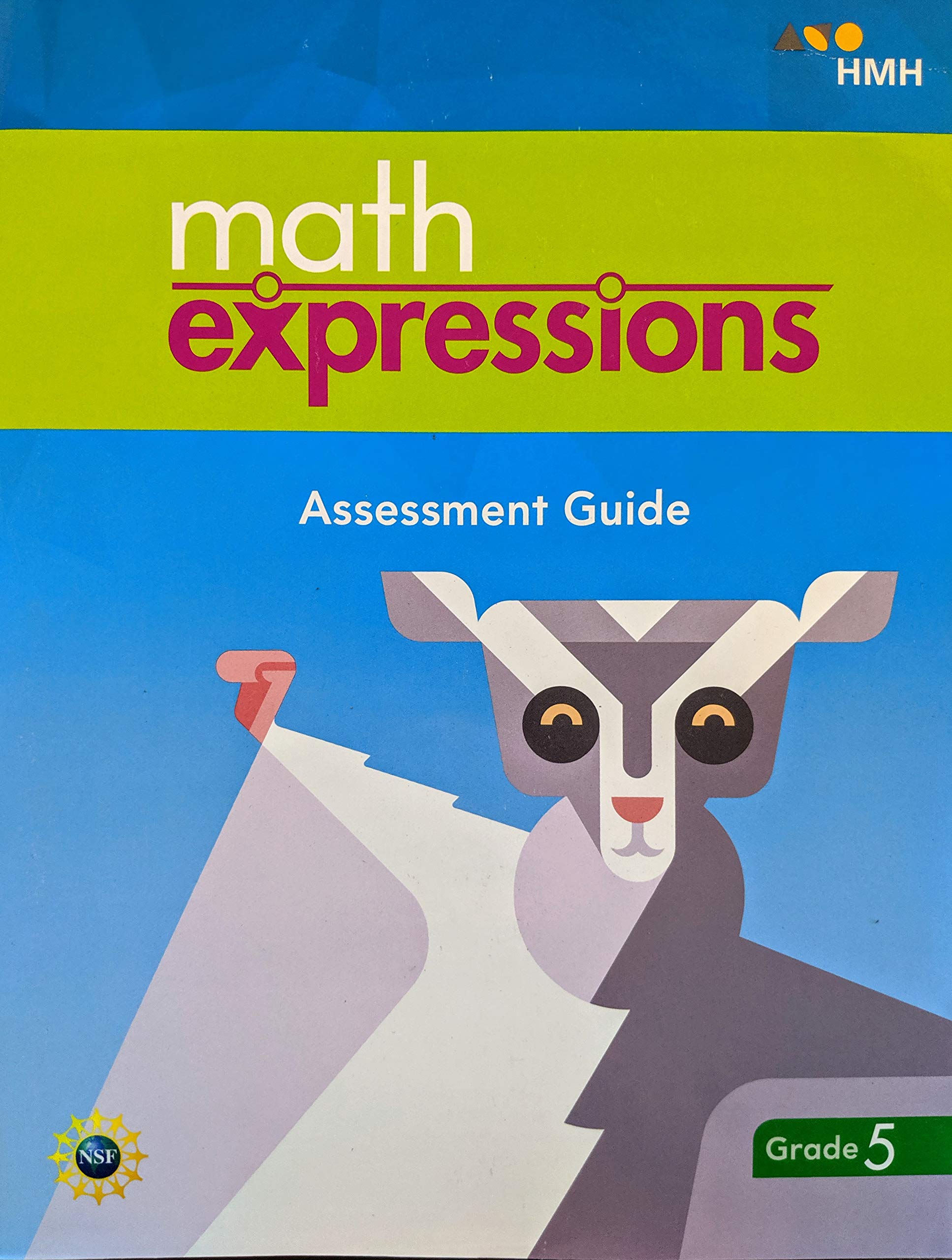 Math Expressions Assessment Guide BlackLine Master With Answer Key