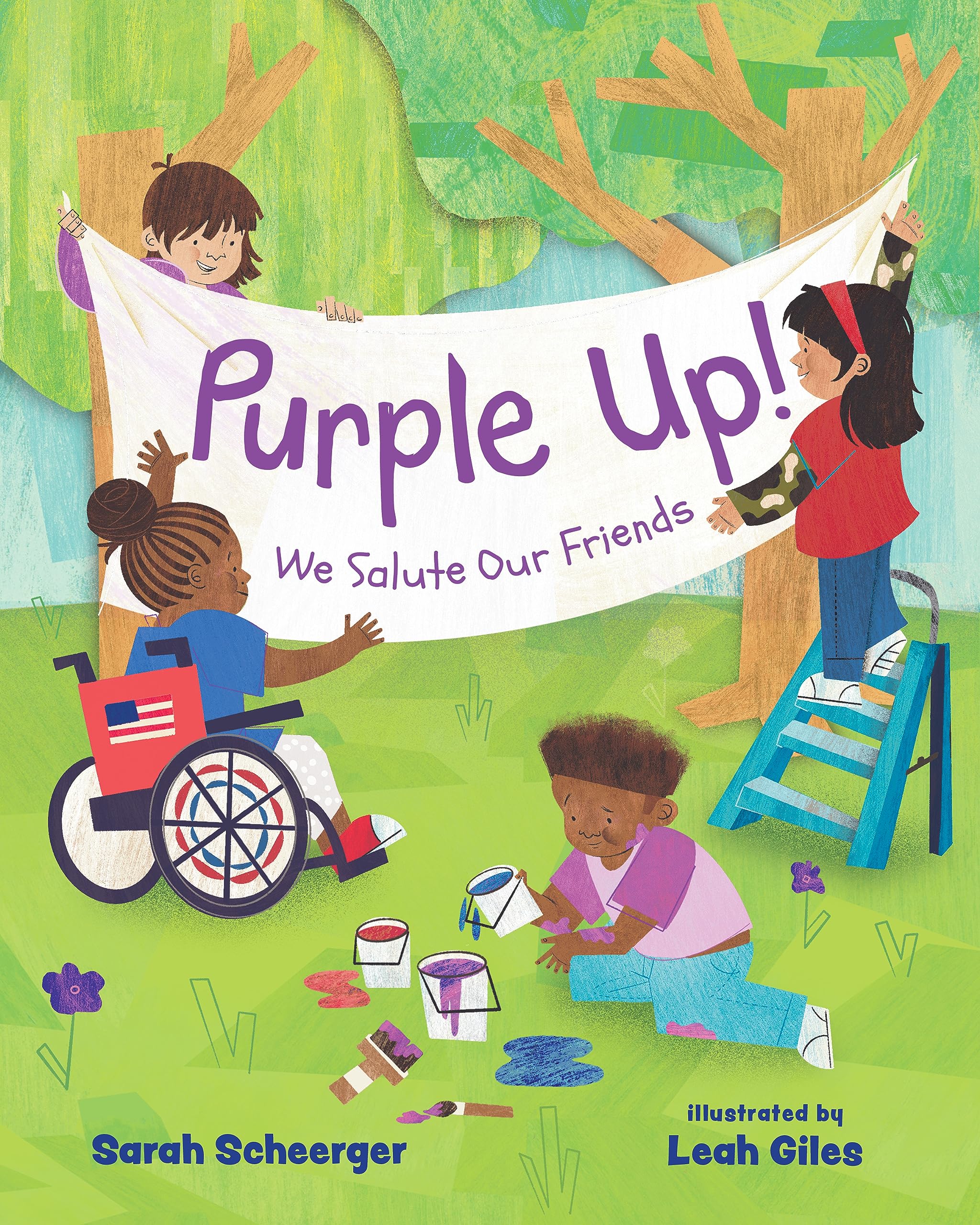Purple Up!: We Salute Our Friends by Sarah Lynn Scheerger | Goodreads
