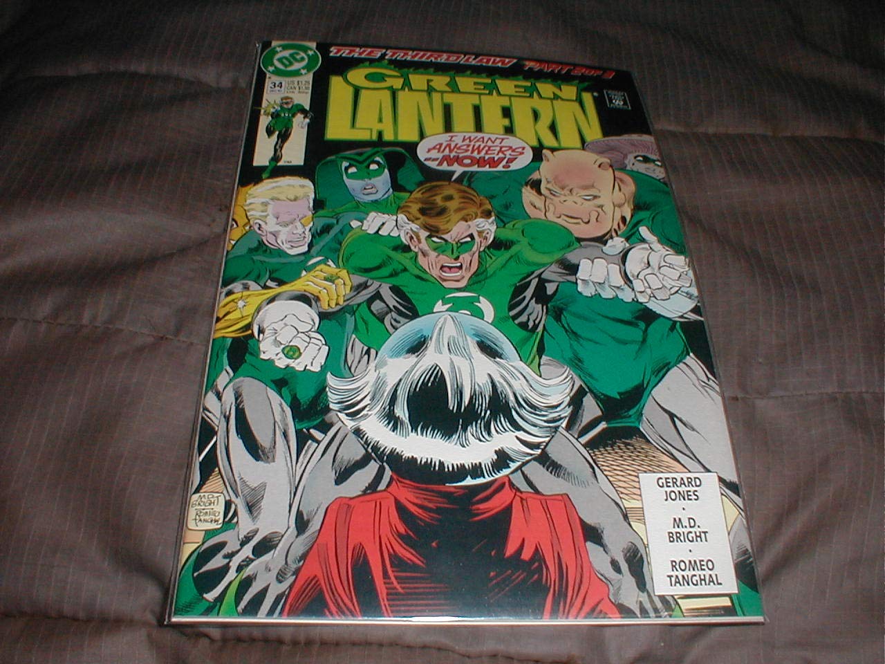 Green Lantern, No. 34, Dec. 1992, Entrop, The Third Law, Part 2 by ...