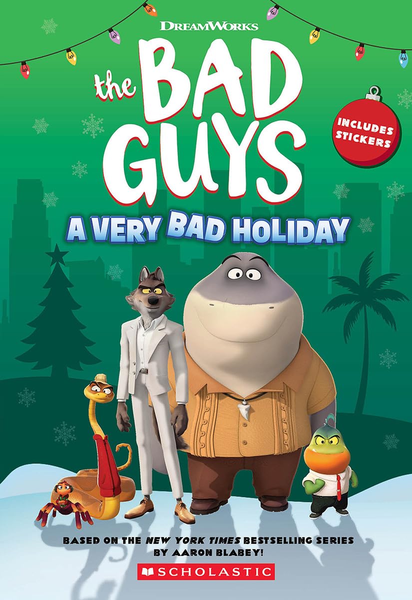 Dreamworks The Bad Guys: A Very Bad Holiday Novelization by Kate Howard ...