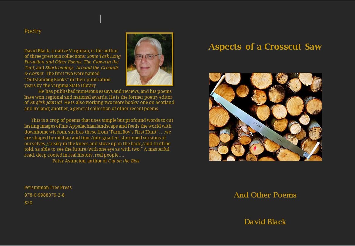 Aspects of a Crosscut Saw and Other Poems by David Black | Goodreads