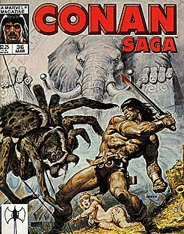 Conan Saga Magazine (1987 series) #36 by Marvel | Goodreads