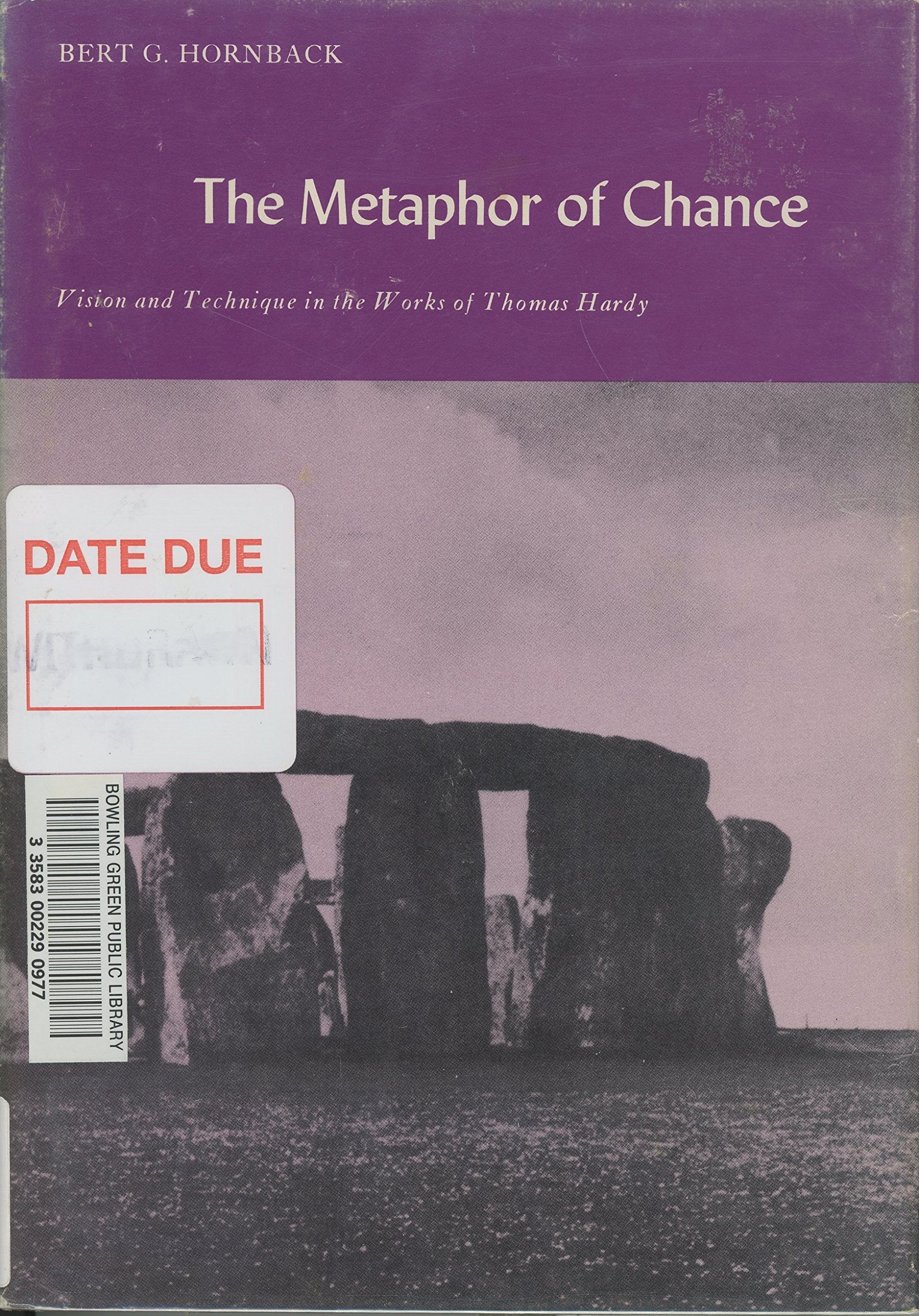 The Metaphor of Chance: Vision and Technique in the Works of Thomas ...