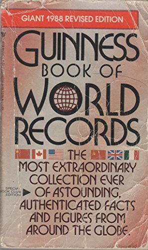 Guinness Book of World's Records (Giant 1988 Revised Edition) by Norris ...