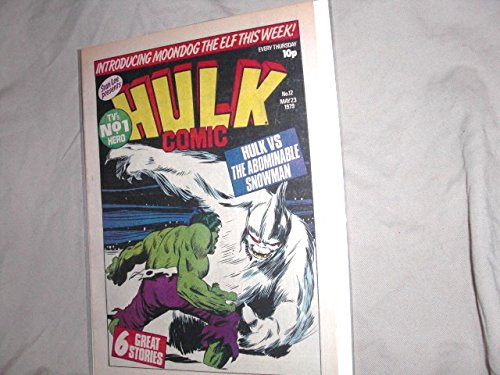 HULK COMIC (UK release) #12 Marvel May 1979 by Various | Goodreads