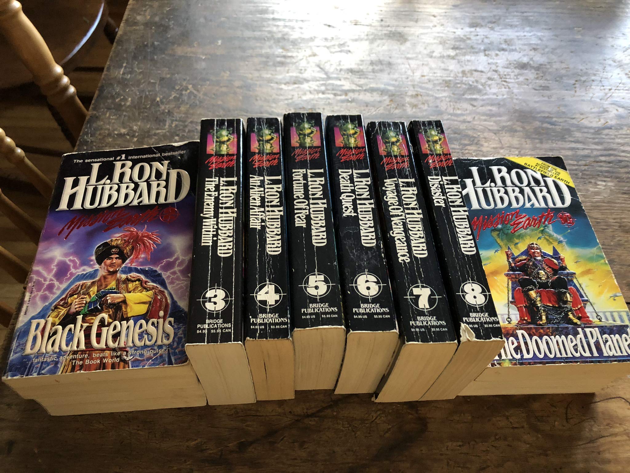 L. Ron Hubbard's Mission Earth Complete 10-volume Set by L. Ron Hubbard ...