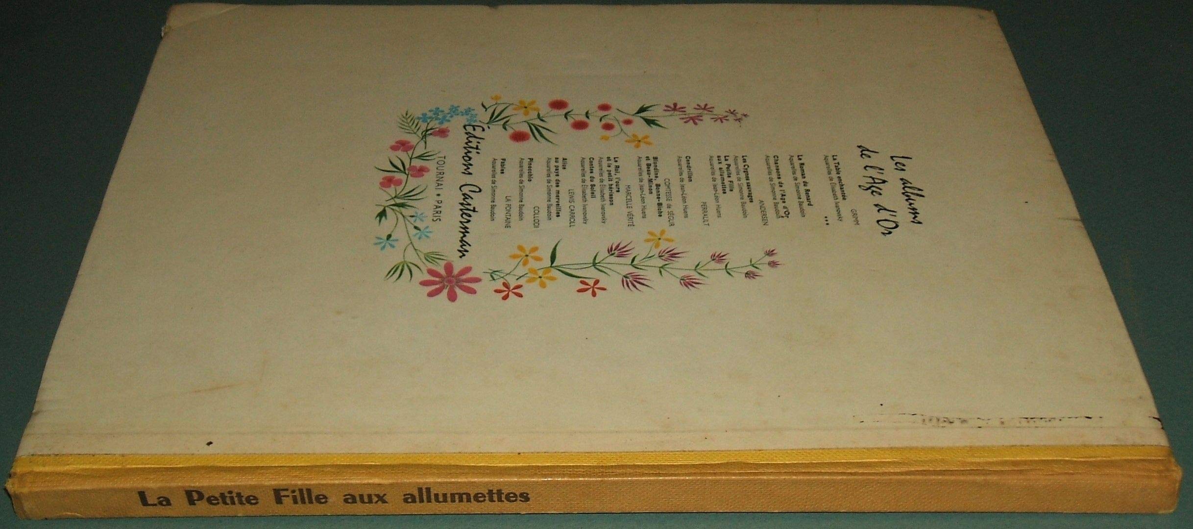 La petite fille aux allumettes by Andersen Hans Christian Retold by ...