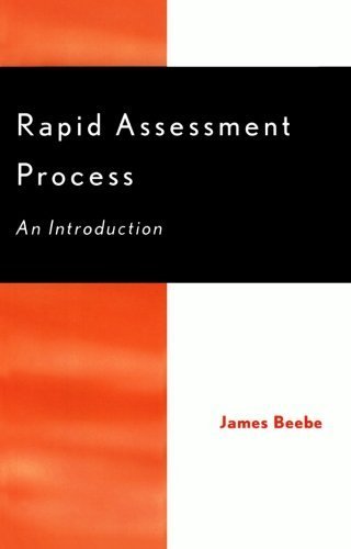 Rapid Assessment Process: An Introduction by Beebe, James (2001) Paperback by James Beebe ...