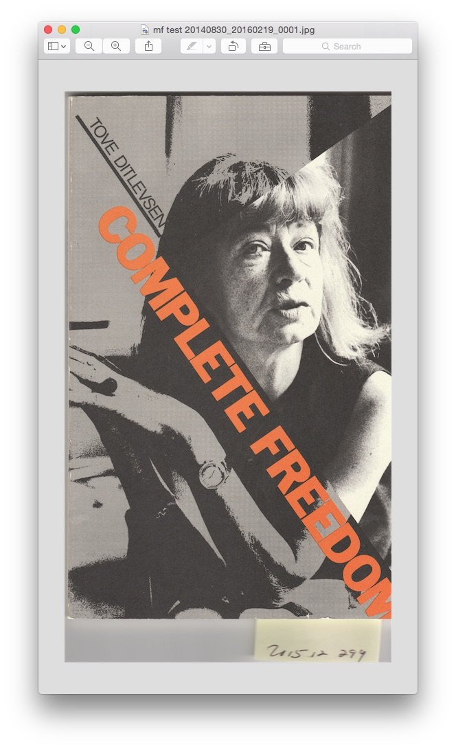 Complete freedom and other stories by Tove Ditlevsen | Goodreads