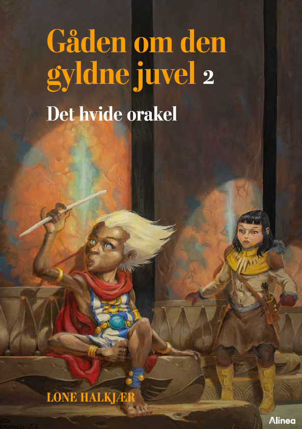 Det hvide orakel (Gåden om den gyldne juvel, #2) by Lone Halkjær ...