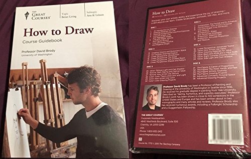 How To Draw - The Great Courses - Guide Book & 6 Disc SET by The Great ...