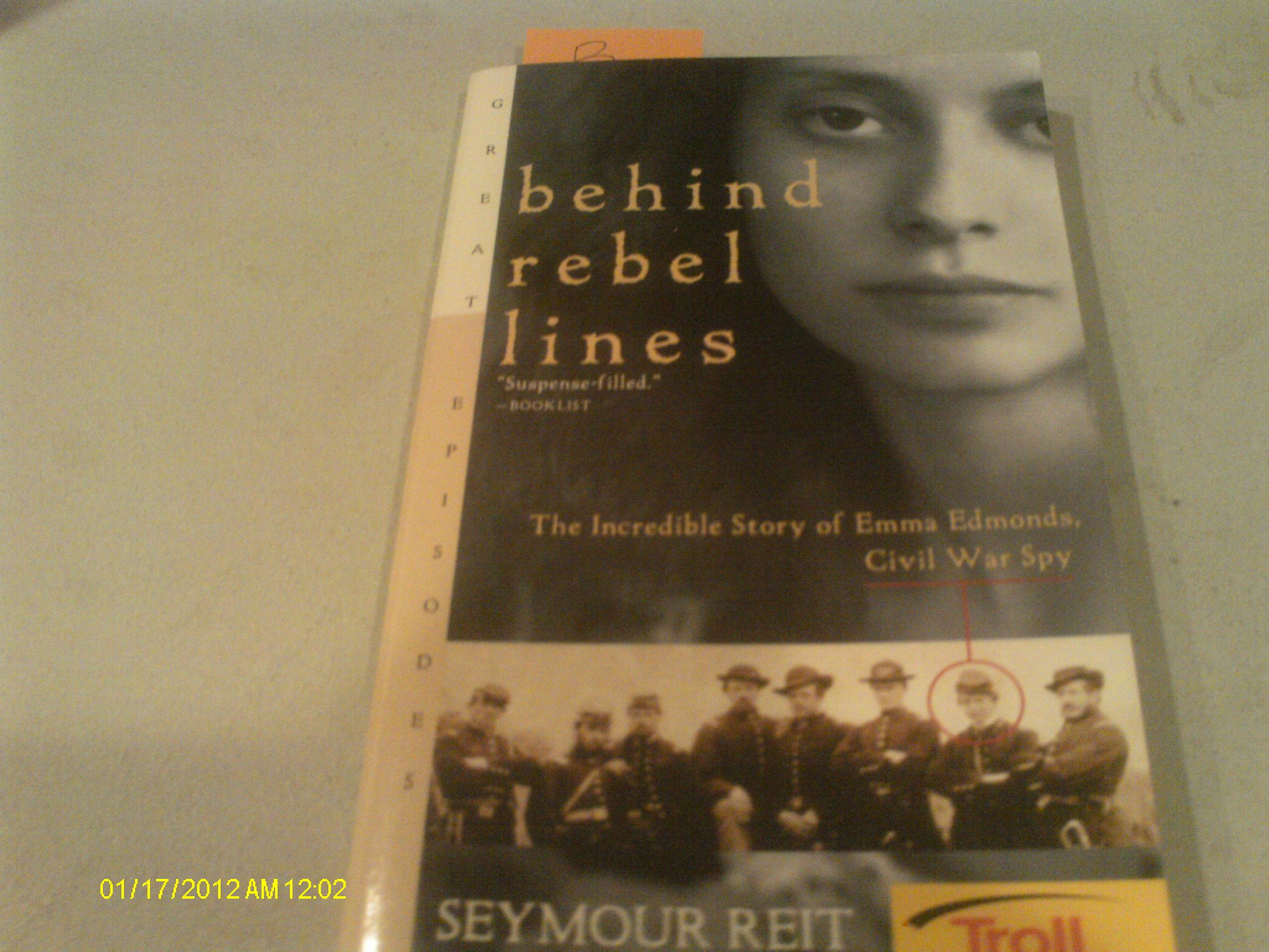 Behind Rebel Lines Publisher: Graphia by Seymour Reit | Goodreads