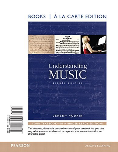 Understanding Music , Books a la Carte Edition Plus NEW MyMusicLab for ...