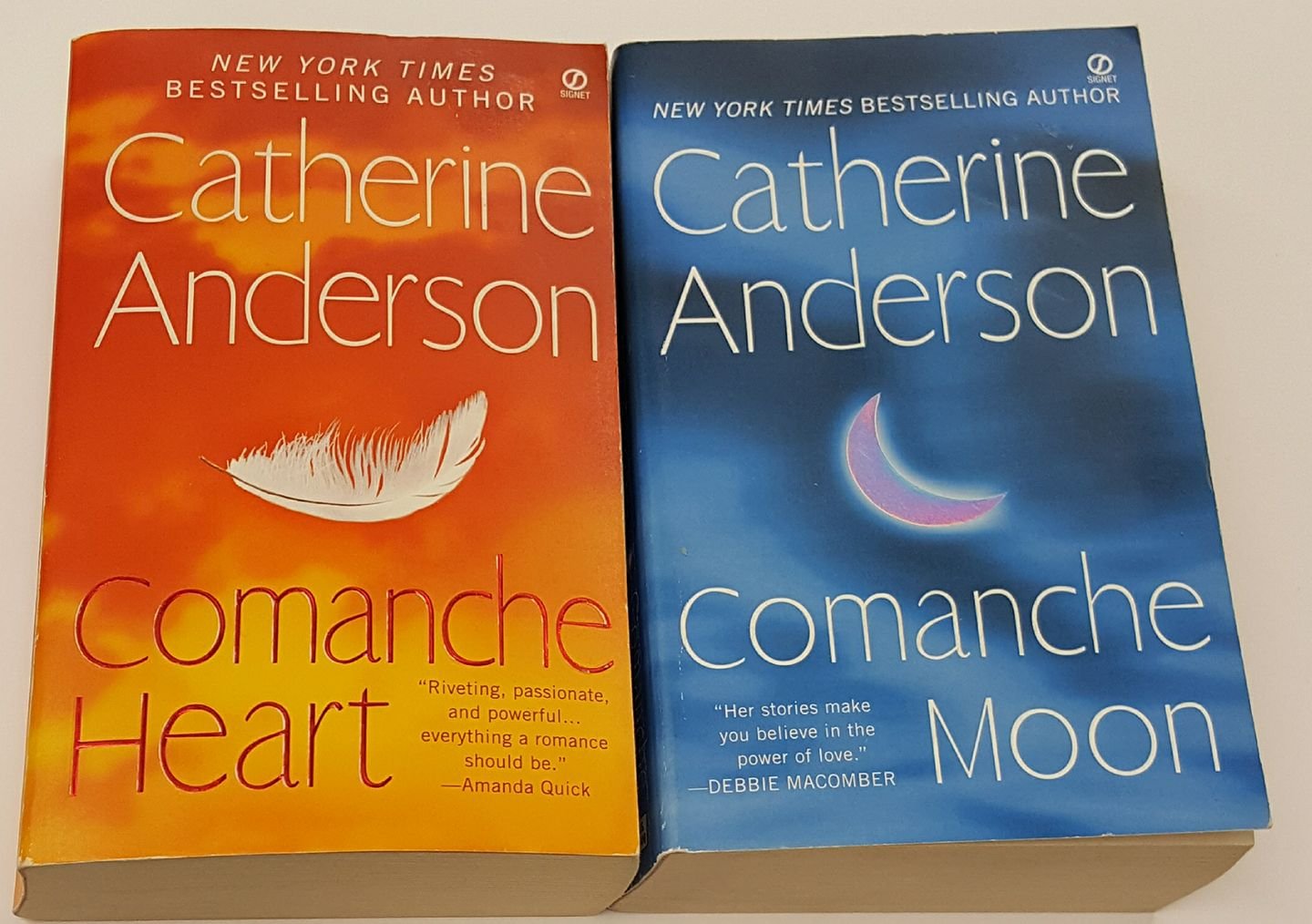 The Comanche Series 2 Book Set - Comanche Moon and Comanche Heart by ...