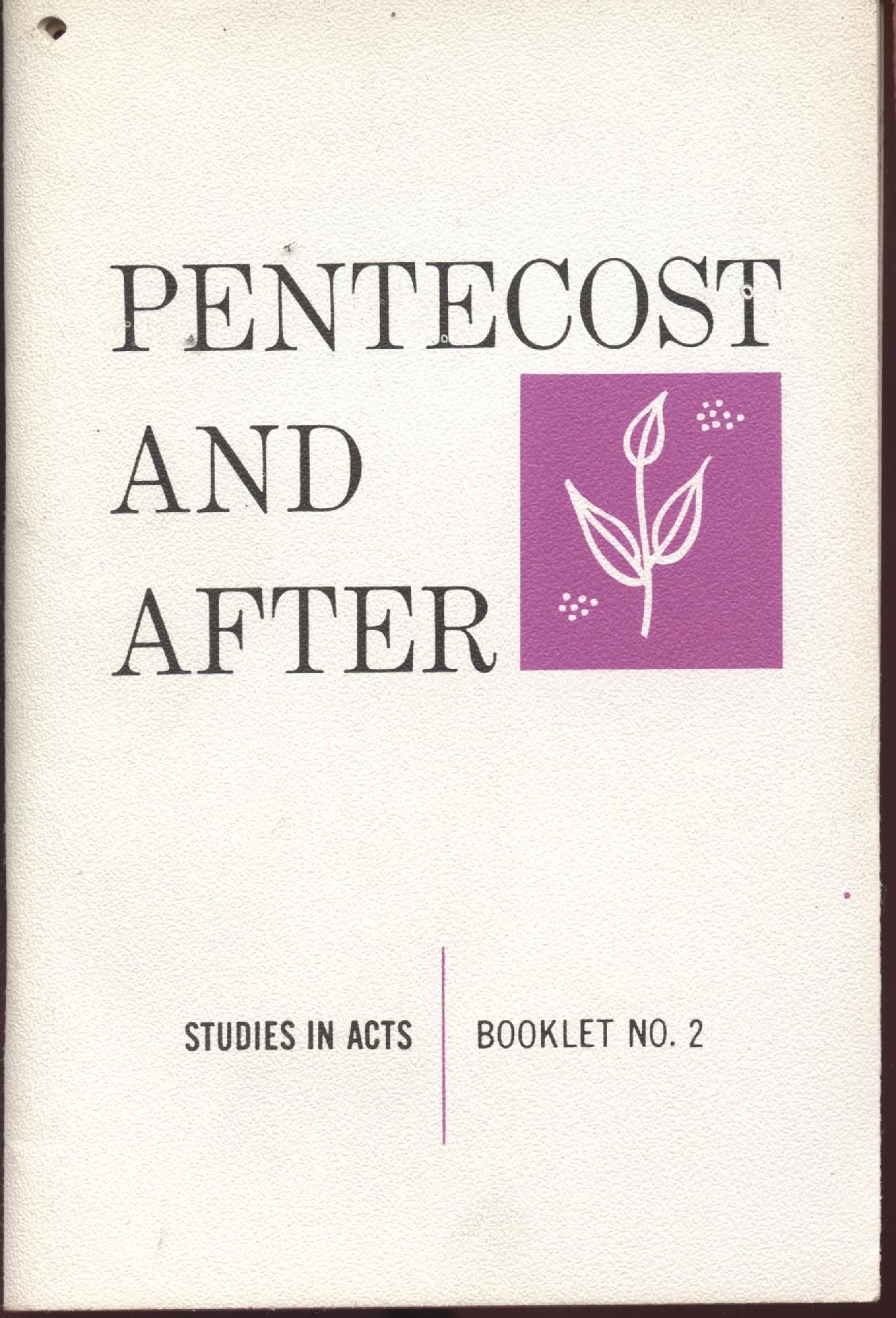 Pentecost and After by Martin R. Dehaan | Goodreads