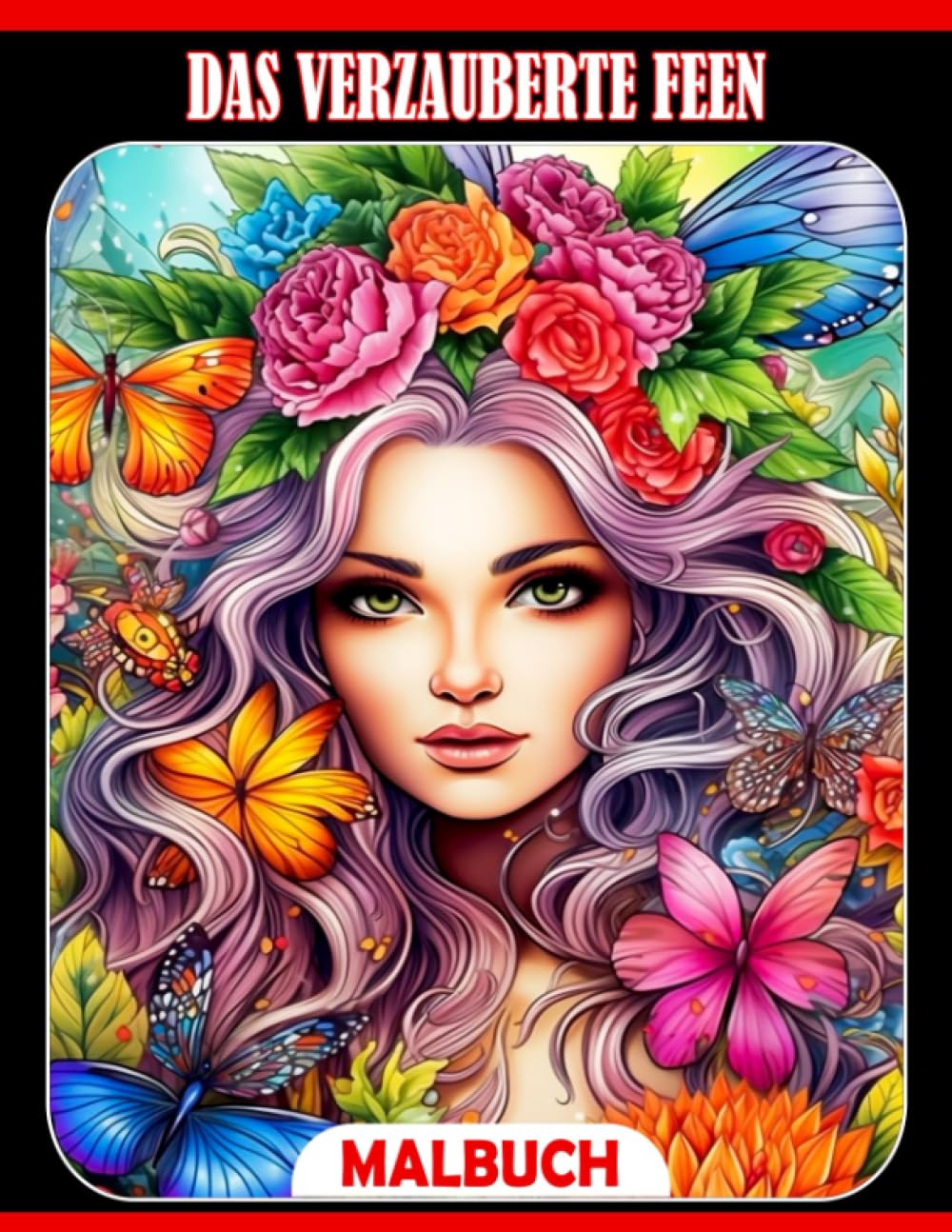 Das verzauberte Feen-Malbuch: Magische Feen Ausmalbilder mit ...