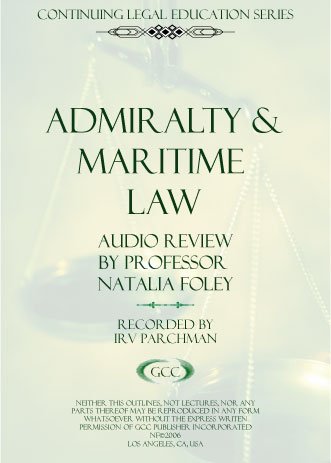 Admiralty & Maritime Law Audio Review by Natalia Foley | Goodreads