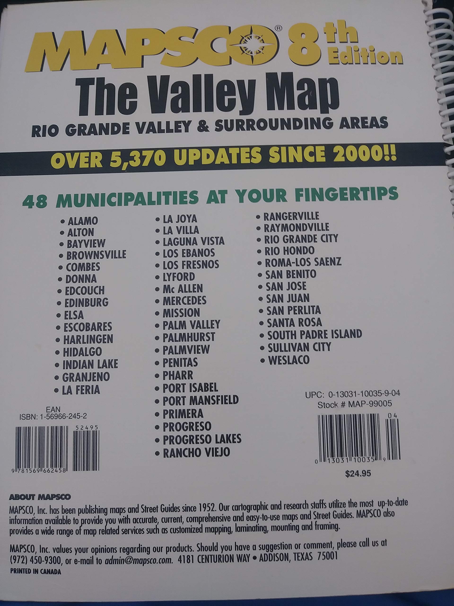The Valley Map by Mapsco | Goodreads