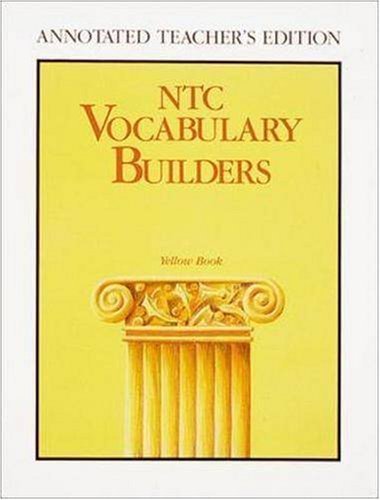 NTC Vocabulary Builders, Yellow Book by McGraw-Hill Education by McGraw ...