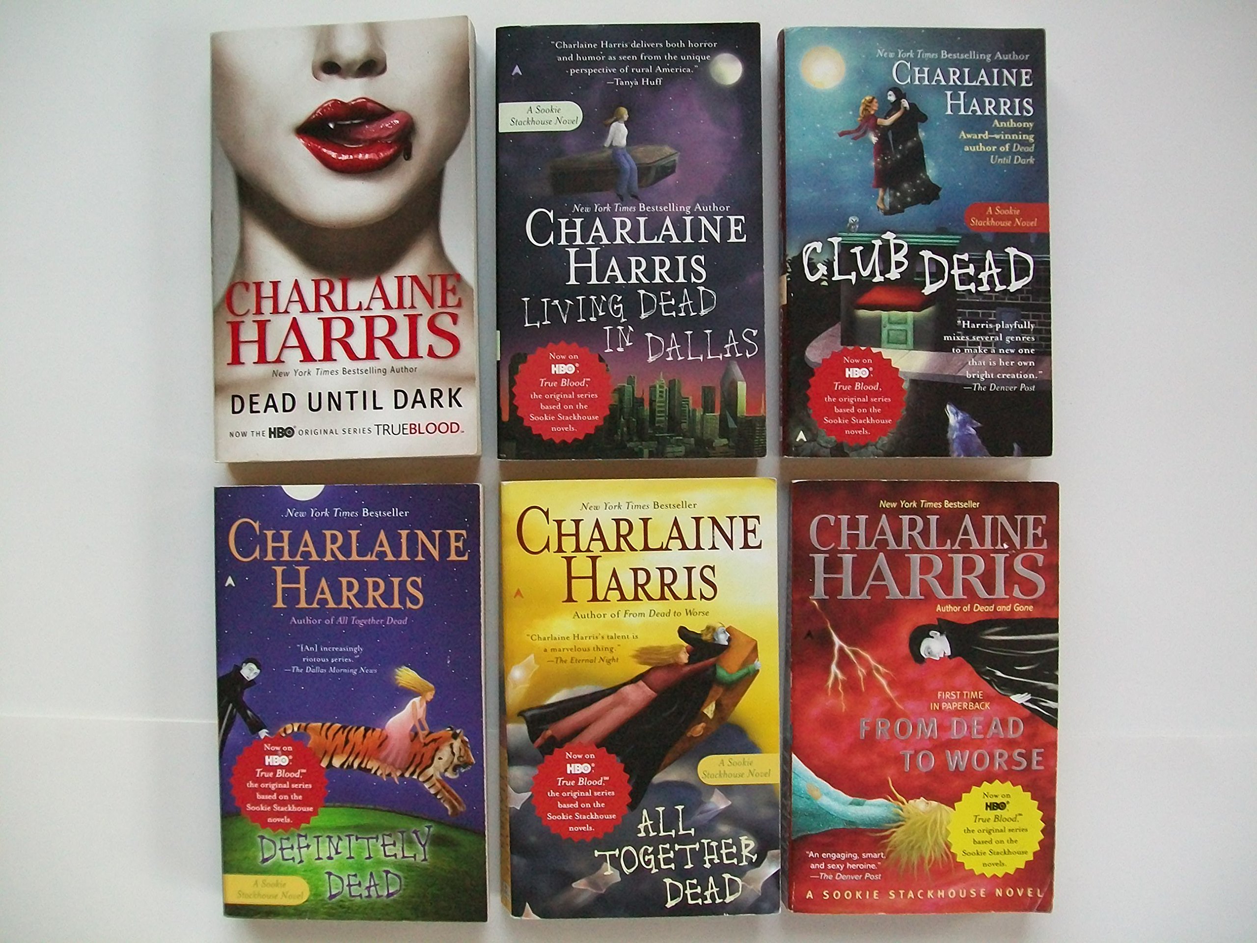 Sookie Stackhouse (6 Set) Dead Until Dark ~to~ Club Dead; Definitely ...