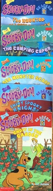 Scooby-Doo Cartoon Network 5 Book Set - Ghost in the Garden, Shiny ...