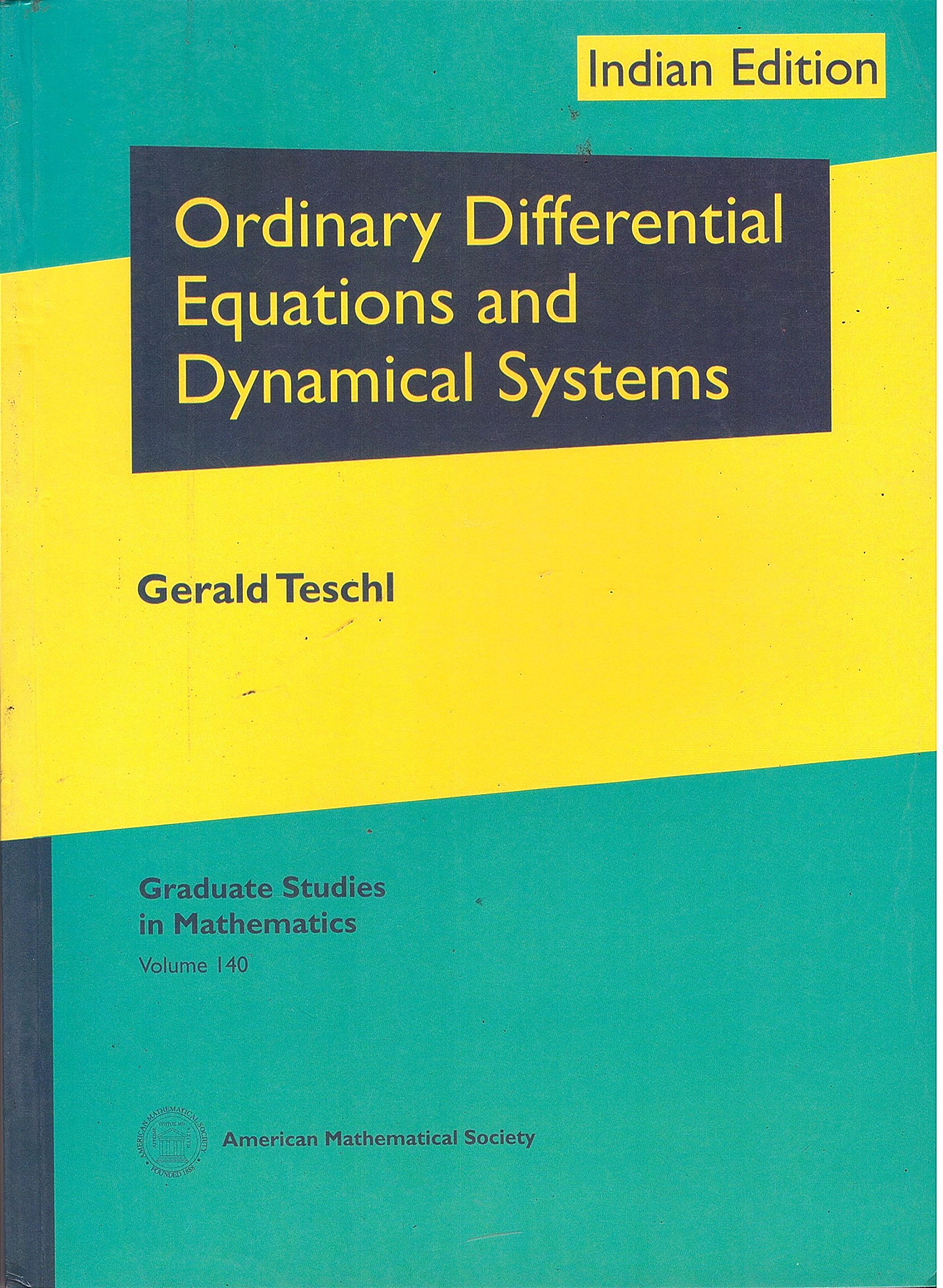 ORDINARY DIFFERENTIAL EQUATIONS & DYNAMICAL by Gerald Teschl | Goodreads
