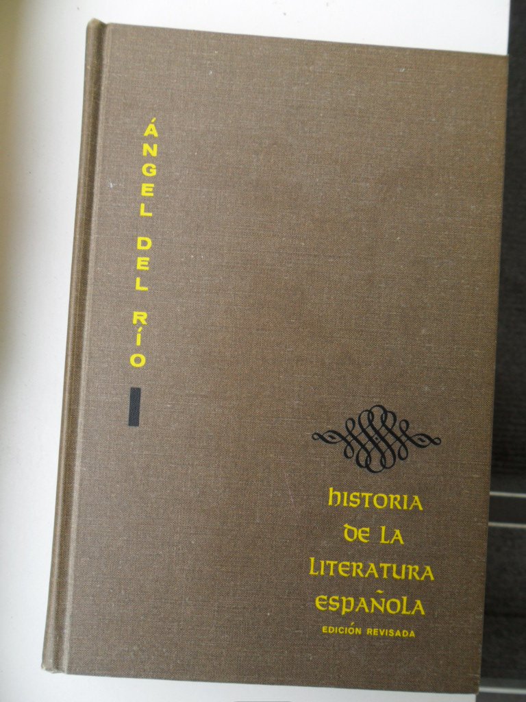 Historia De La Literatura Espanola by angel-del-rio-angel-del-rbio ...