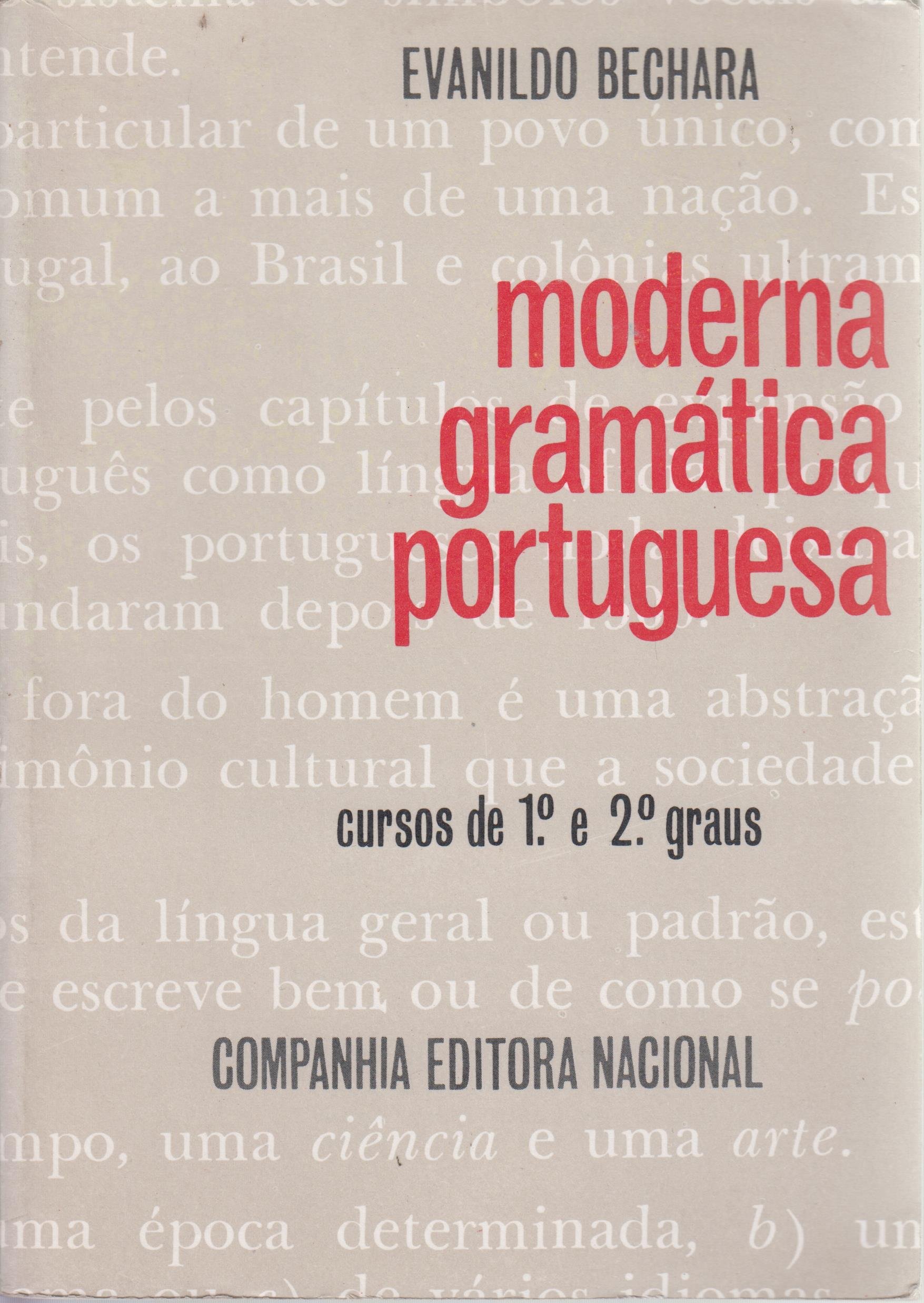 Moderna Gramatica Portuguesa by Evanildo Bechara | Goodreads