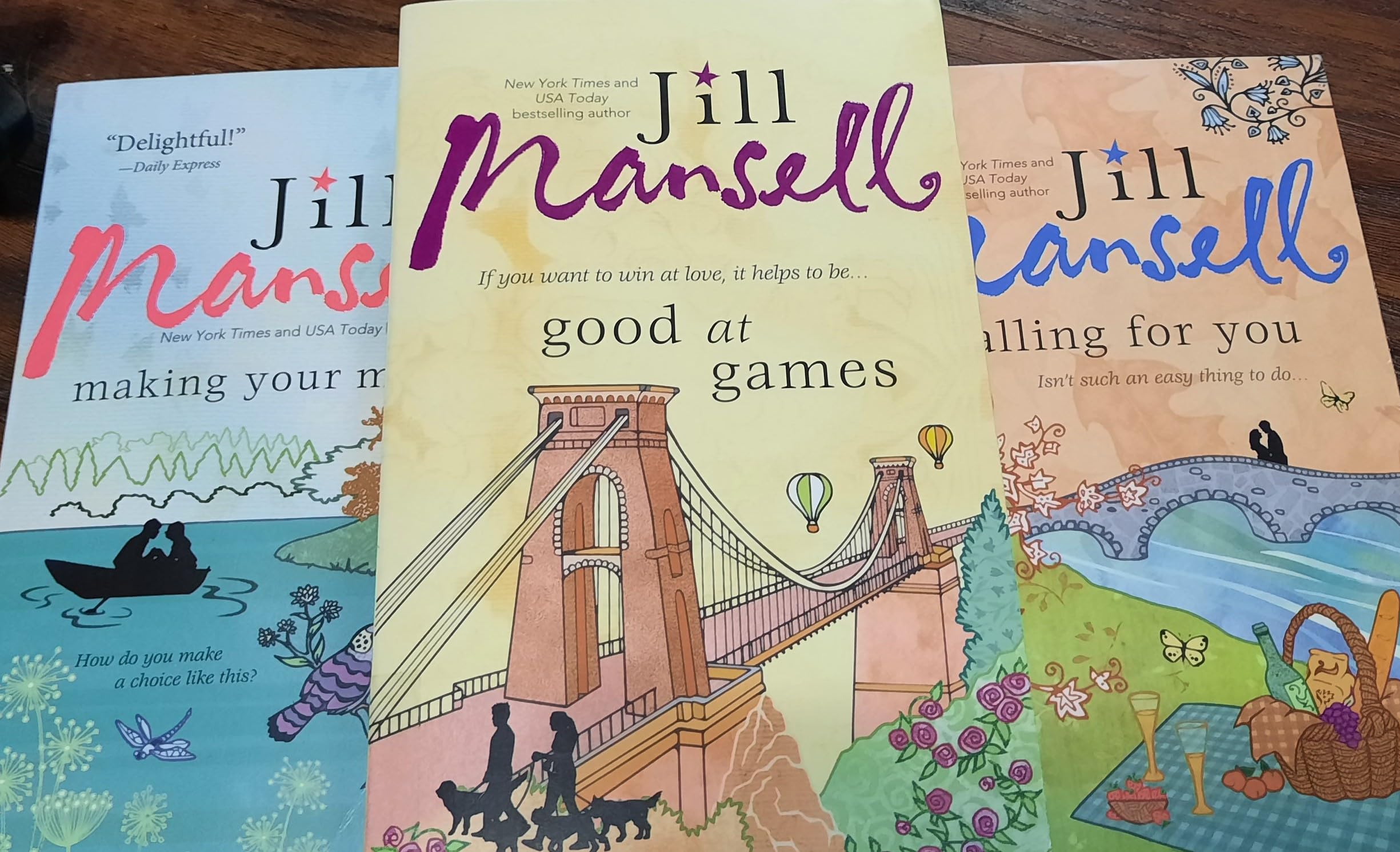 3 Standalone Romantic Comedies by Jill Mansell -- Good at Games ...