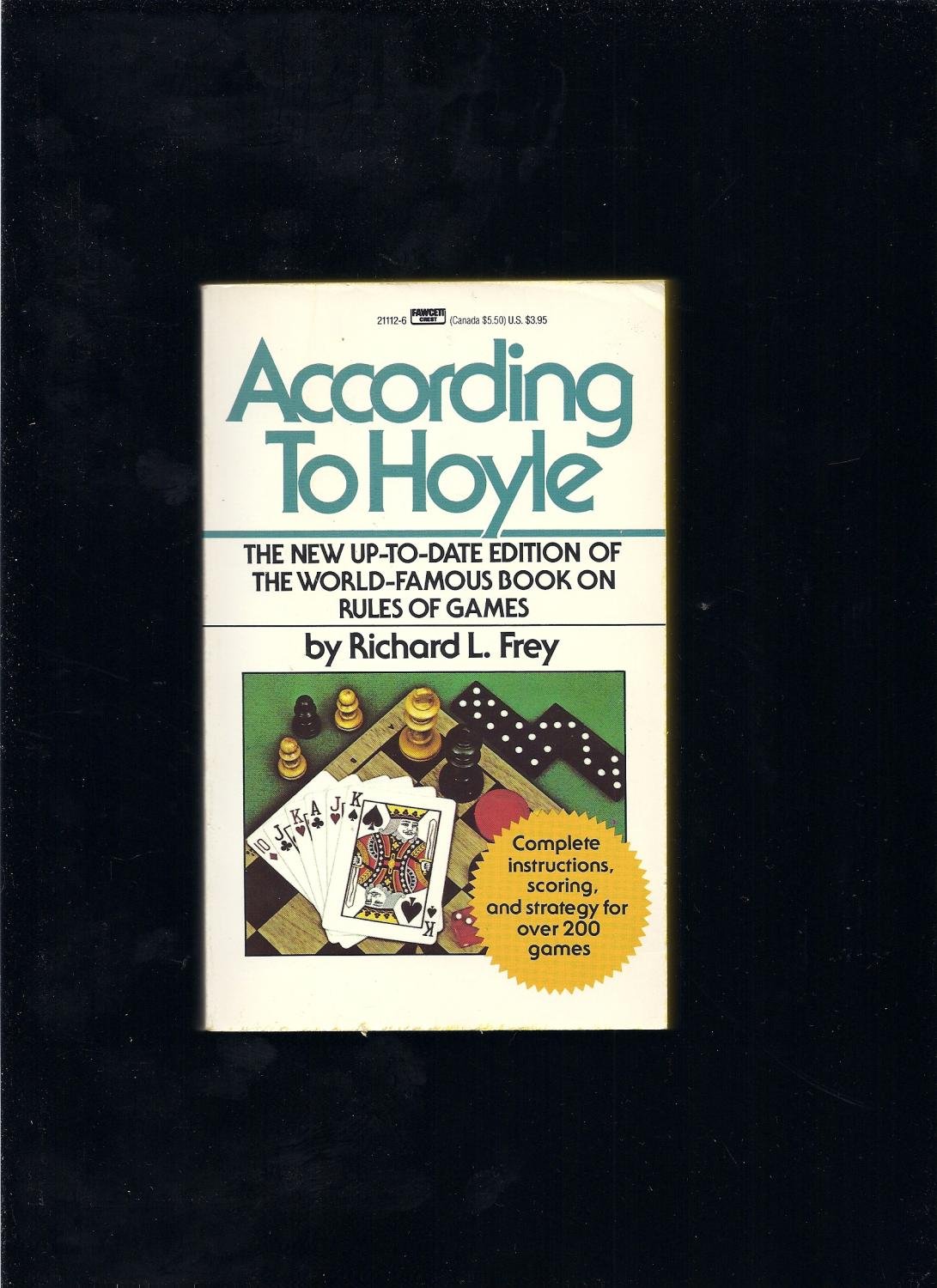 According to Hoyle by Richard L. Frey | Goodreads