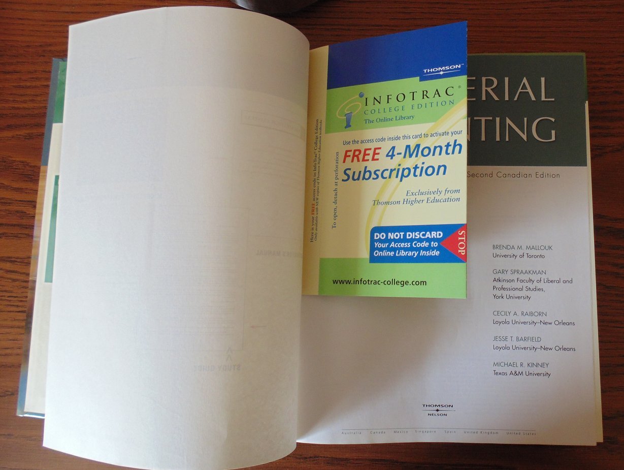 Managerial Accounting by Brenda M. Mallouk | Goodreads