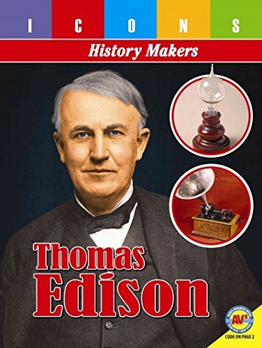 Thomas Edison (Icons: History Makers) by Anita Yasuda by Anita Yasuda ...