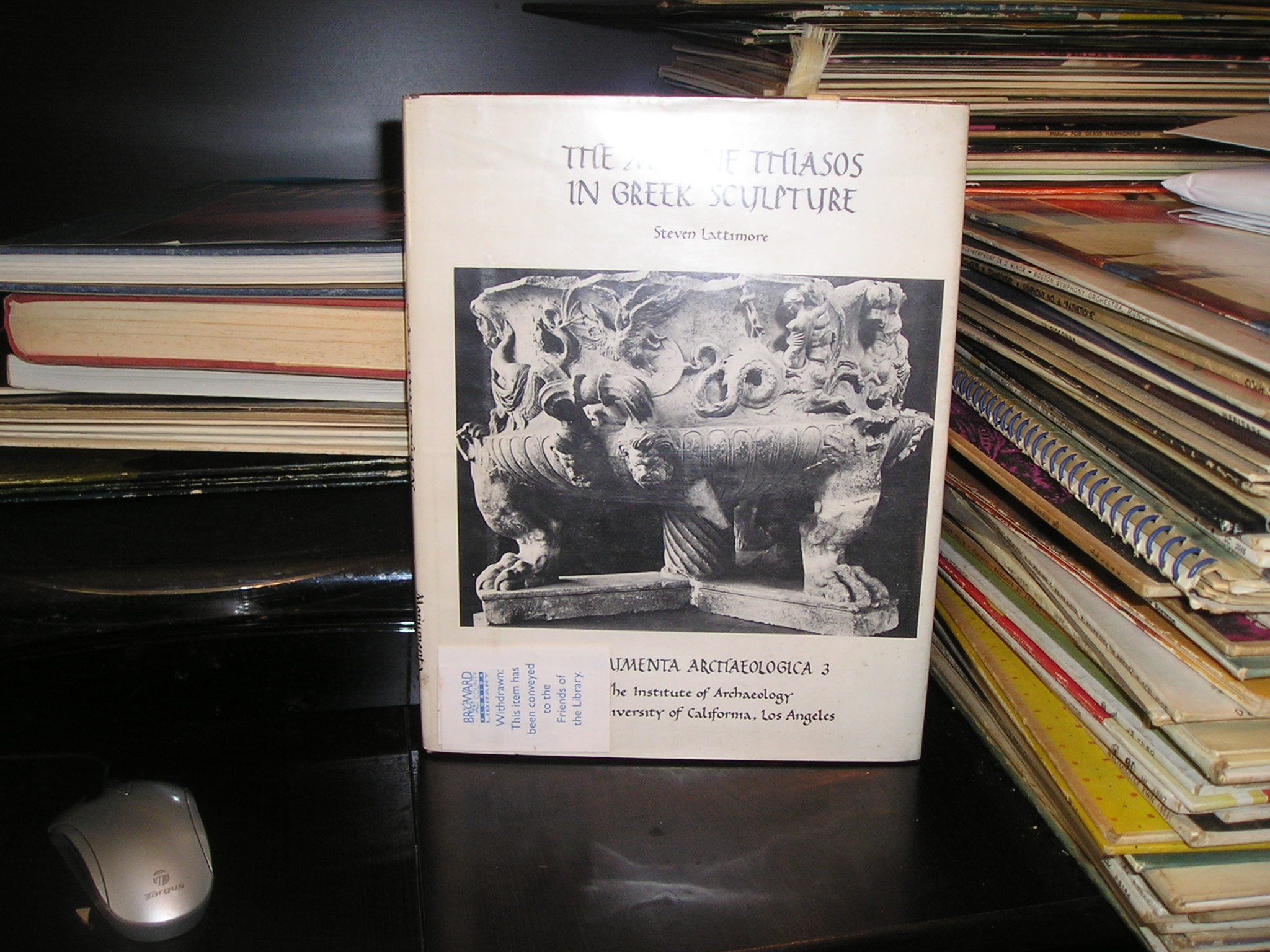 The marine thiasos in Greek sculpture by Steven Lattimore | Goodreads