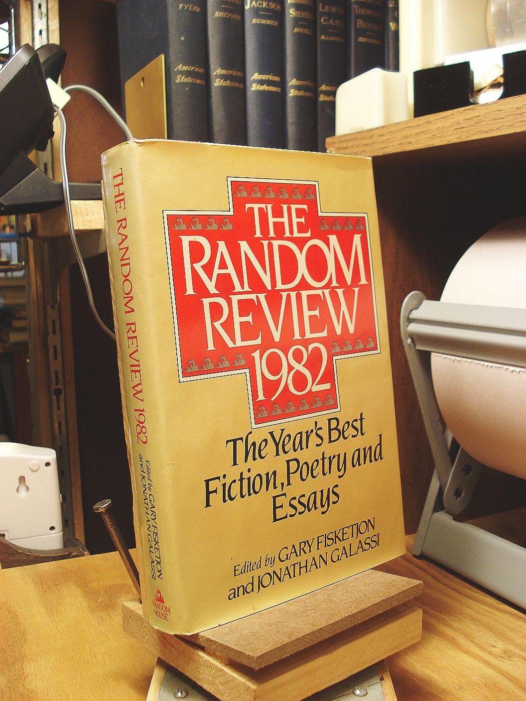 The Random Review 1982. The Year's Best Fiction, Poetry And Essays ...