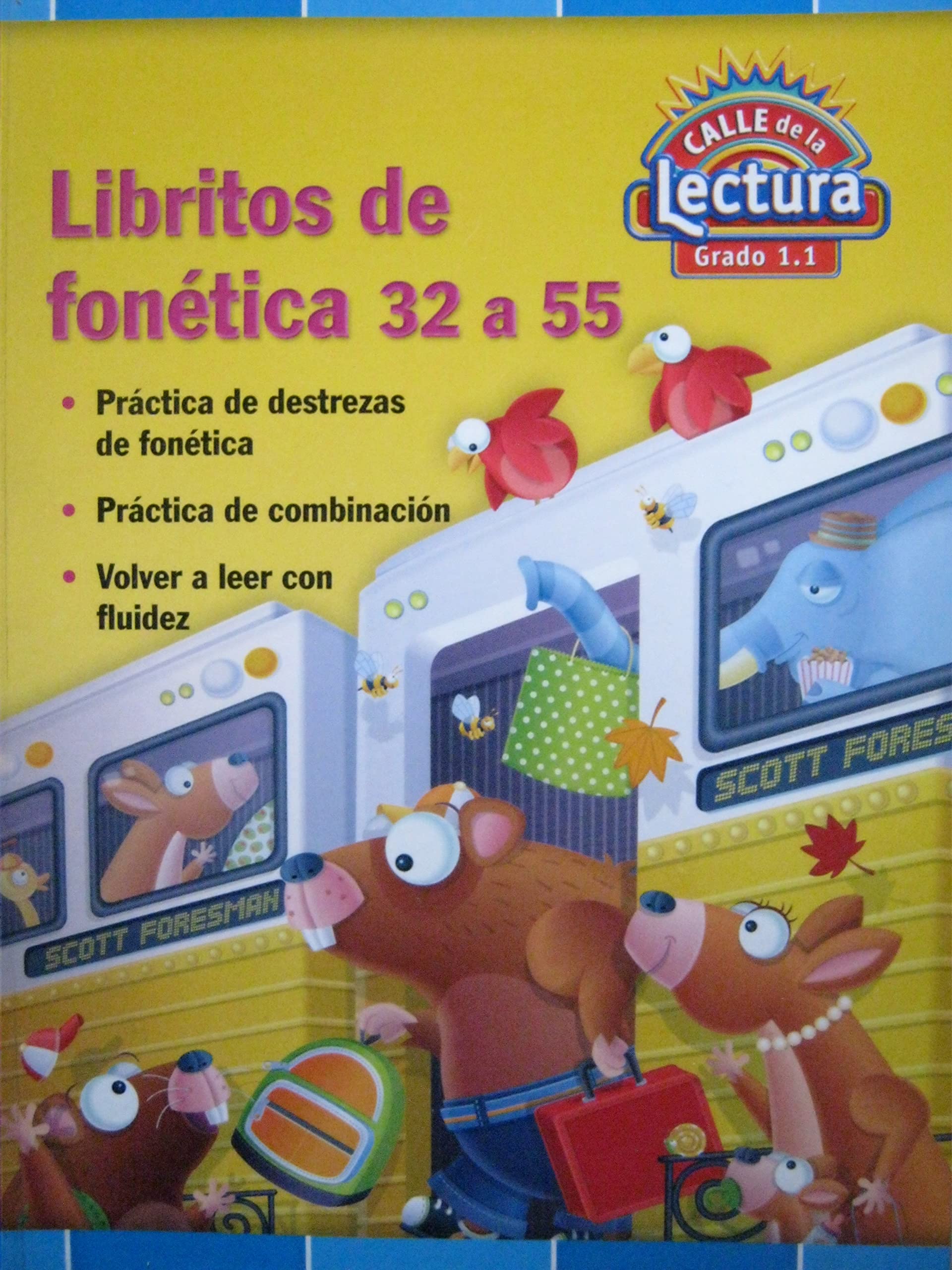 Calle de la Lectura Grado 1.1 Libritos de fonetica 32 a 55 by Scott ...
